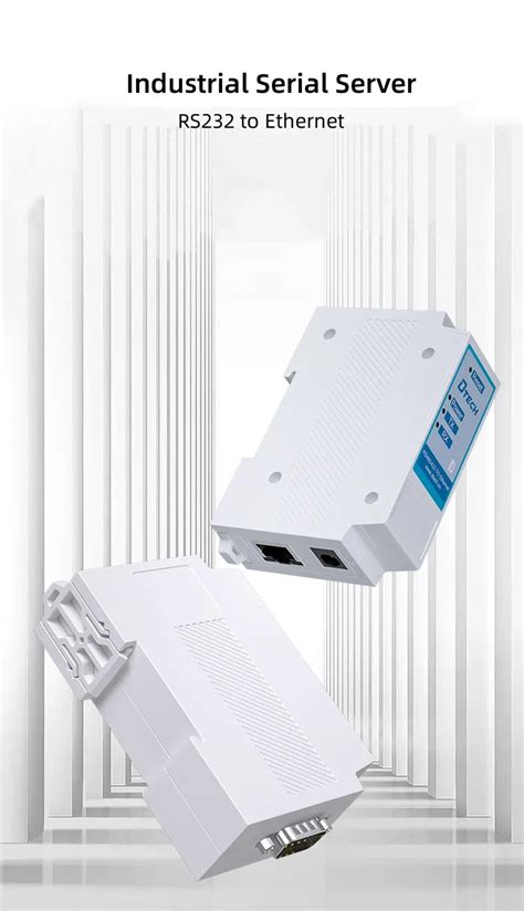 DTECH Ethernet Solutions For Serial Connections RS Serial To TCP IP Ethernet Converter Server