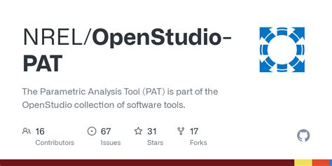 Issues NREL OpenStudio PAT GitHub