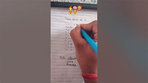 Table Trick Of 4 Tricks Maths Iqtest Mathproblem Mathshortcut