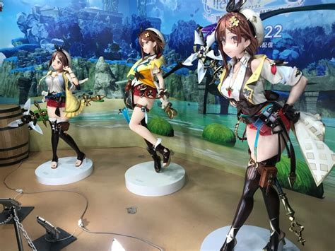 All Three Life Sized Ryza Models Are On Display At Tokyo Game Show 2022 GoNintendo
