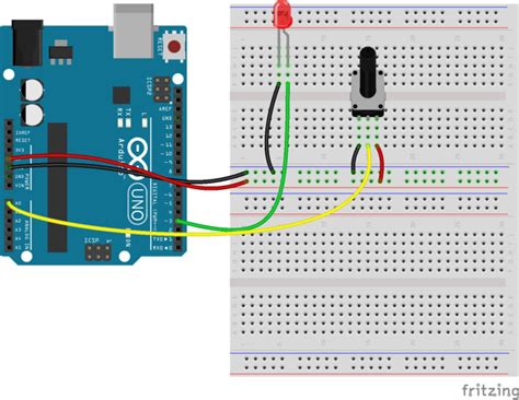 Potenciometr Arduino Návody