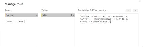 solved how to setup rls for two different key accounts un
