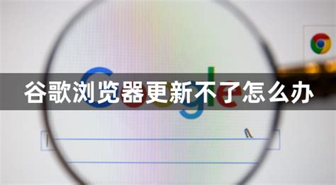 谷歌浏览器更新不了怎么办？谷歌浏览器无法更新版本解决方法