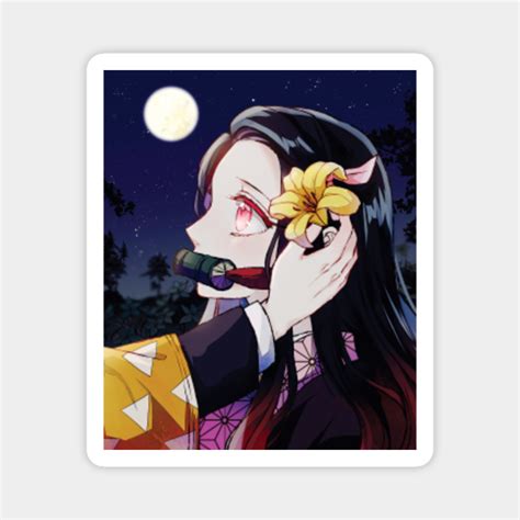 Kimetsu No Yaiba Cute Nezuko Kimetsu No Yaiba Demon Slayer Magnet