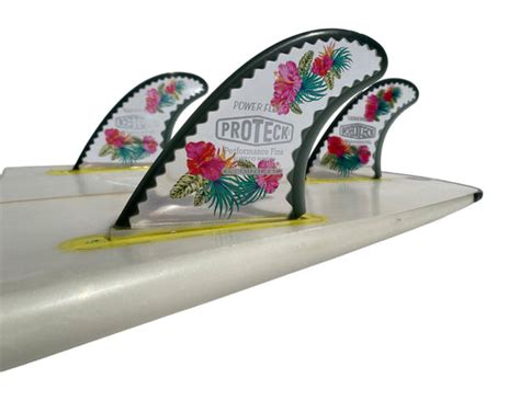 Proteck Powerflex 45 Thruster Set Fcs 1 101 Surf Sports