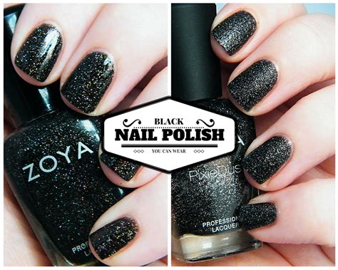 Black Nail Polish You Can Actually Wear Tea And Nail Polish