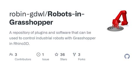 Github Robin Gdwlrobots In Grasshopper A Repository Of Plugins And