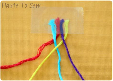 Haute To Sew How To Braid With Strands