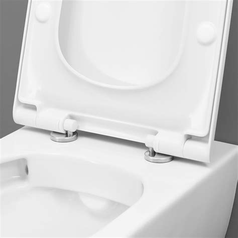 Duravit Plinero Wand Tiefspül WC SET rimless mit WC Sitz 45970920A1