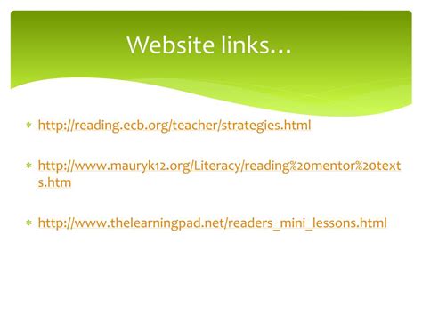 Ppt Refining Your Reading Workshop Powerpoint Presentation Free
