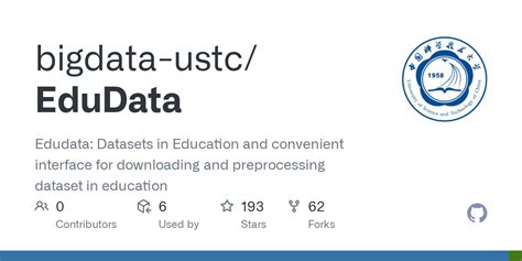 Github Bigdata Ustc Edudata Edudata Datasets In Education And