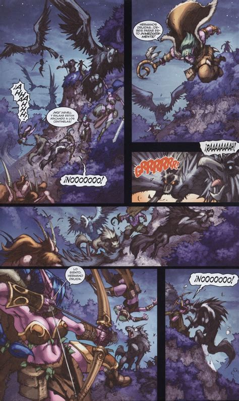 Galicia Comic Warcraft La maldición de los Huargen