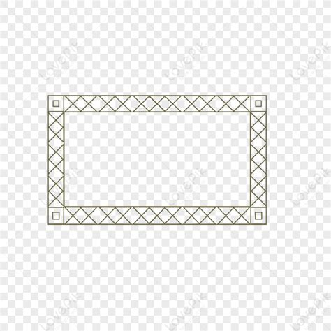Classical Border Design Vector Frame White Frame Rectangle Png
