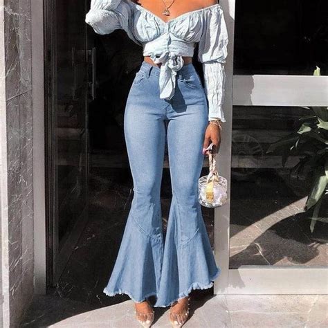 High Waist Flare Jeans How To Style With Class Svelte Magazine