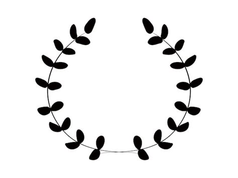 Premium Vector Simple Plant Leaves Monochrome