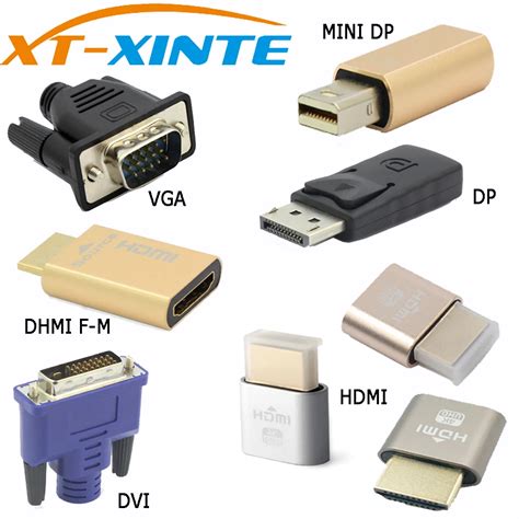 Us 1 98 ~ Us 2 20 Edid Connector Vga Dvi Hdmi Mini Dp Displayport Virtual Display Dummy