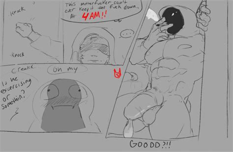 Rule 34 Abs Condom Cum Dialogue Matsuraoni Monochrome One Eye Pecs