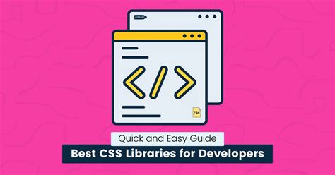 6 Best Css Libraries For Developers 2024