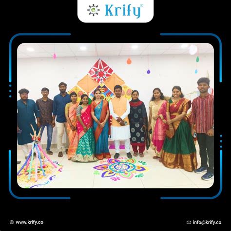 Krify On Linkedin Krify Pongal2024 Sankranti Teamcelebration