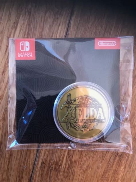The Legend Of Zelda Tears Of The Kingdom Coin Medallion Medal Medalion