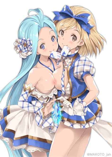 Djeeta And Lyria Granblue Fantasy Drawn By Mizukimakoto Danbooru