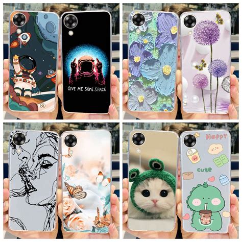 Funda De Silicona Blanda Para Oppo A17k Carcasa Trasera Pintada Con