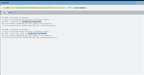 Need Help For Regex Pattern 5jun Studio Uipath Community Forum
