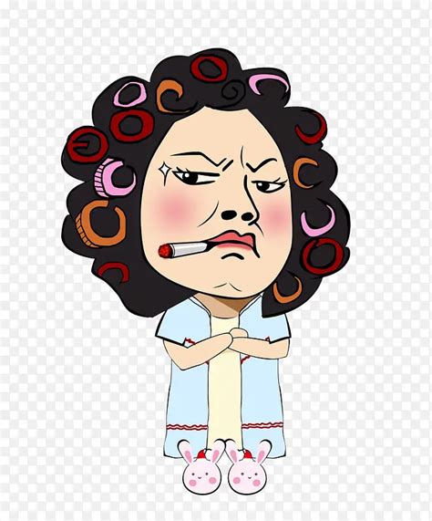 包租婆卡通人物png图片素材下载图片编号qarpgjmx 免抠素材网
