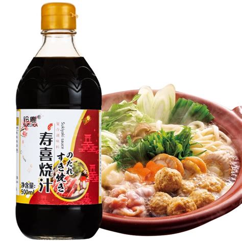 铃鹿 寿喜烧汁 寿喜锅日式牛肉火锅底料 寿喜烧调味汁500ml 商品详情 菜管家
