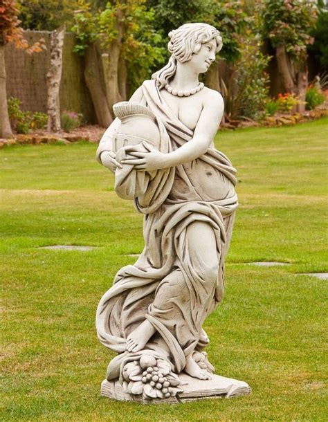 Скульптура девушки со шлемом 125 см Stone Sculpture Sculpture Statue