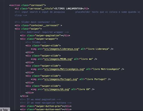mesmo problema de muitos card n alinha com o carrossel html e css