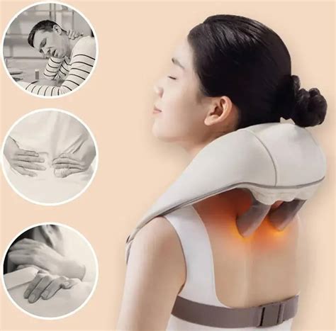 Pakmez Massagers For Neck And Shoulder With Heat Goletsure Neck
