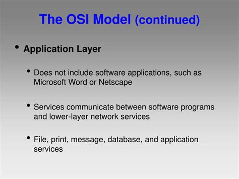 Ppt Chapter Networking Standards And The Osi Model Powerpoint