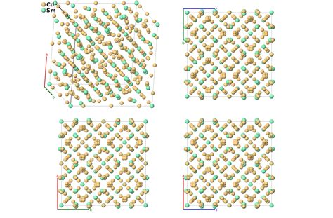 Sm {11} Cd {45} Structure A45b11 Cf448 216 Ac4efg5h Bd2eh 001