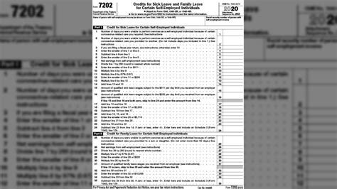 Covid 19 Tax Relief What Is Irs Form 7202 And How It Could Help If