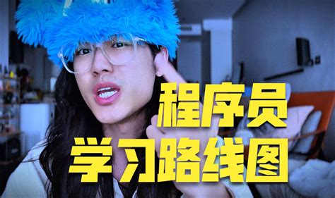 程序员学习路线图，0基础手把手教学 数字游牧人 数字游牧人 哔哩哔哩视频