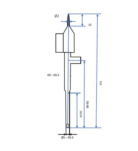Agagcl Reference Electrode Silver Silver Chloride Reference