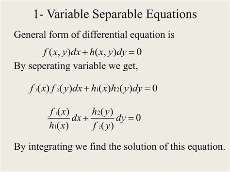 Ordinary Differential Equation Pptx