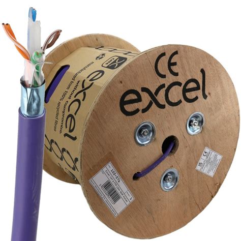 Excel Copper Cat6 Network Cable Uutp Low Smoke Lsoh Euroclass Dca 100m