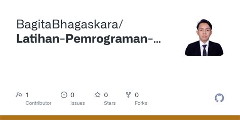 GitHub BagitaBhagaskara Latihan Pemrograman Mobile
