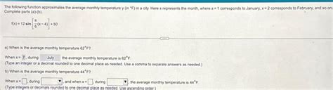 Solved The Following Function Approximates The Average Chegg