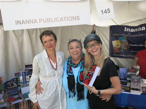 Inanna Publisher Luciana Ricciutelli Author Lisa De Nikolits And Me At Wots Ursula Pflug