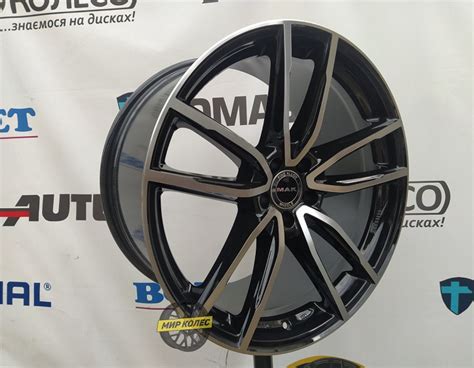 Італійські Легкосплавні Диски Mak Evo Black Mirror R21 W10 Pcd 5x112 Et22 ЦО Dia66 6 мм від
