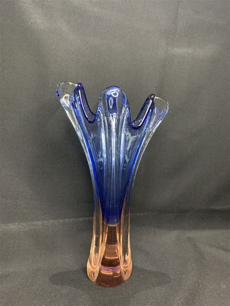 Ваза ART GLASS цветное гутное стекло Чехия Богемия: 500 грн. - Посуд ...