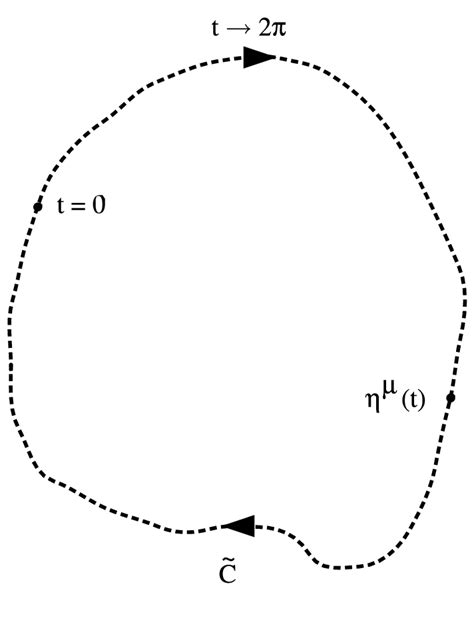 The closed loopCloop loopC with coordinates η µ t and loop Download Scientific Diagram