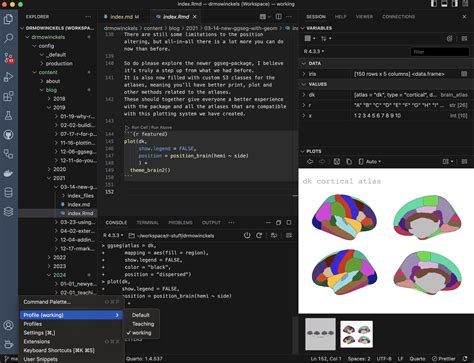 Positron Ide A New Ide For Data Science Dr Mowinckels