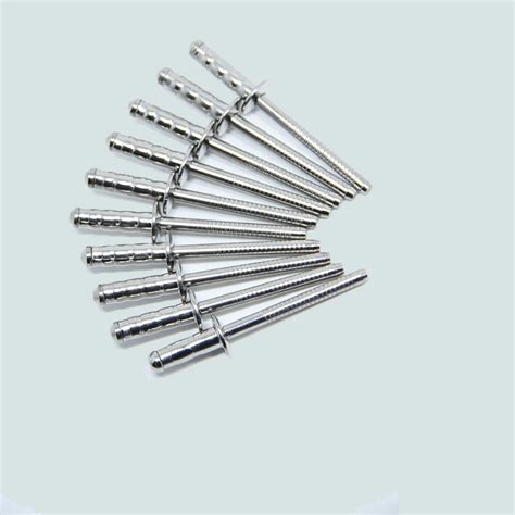 Aluminum Anodized Black Bulb Tite Rivets Durable And Versatile