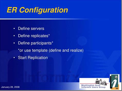 Ppt Informix Enterprise Replication Overview Configuration