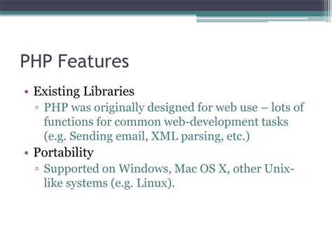 Ppt Php Scripting Language Powerpoint Presentation Free Download Id5201077