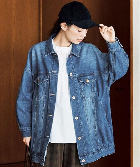 and myeraアンド マイラのand myera 大きなジージャンデニムジャケット WEAR